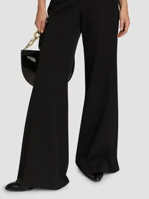 L'Agence Pilar Mid-rise Flare Trousers