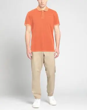 Gant Polo Shirt Size Cotton - Orange