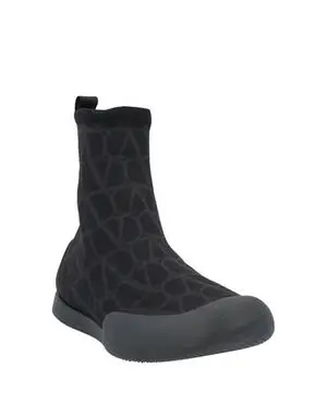 Valentino Garavani Knitted Sock Sneakers - Black