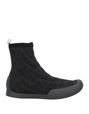 Valentino Garavani Knitted Sock Sneakers - Black
