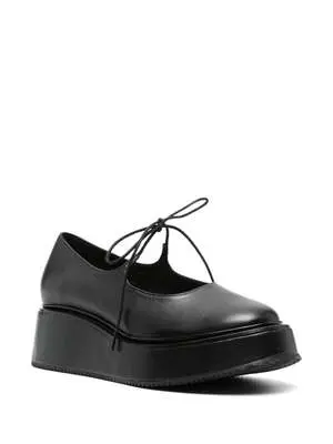 NICOLE SALDANA 50mm Fabiana Wedge Shoes