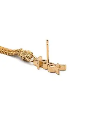 Saint Laurent Cassandre Tassel Earrings - Gold