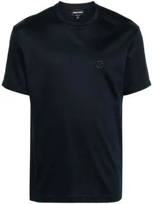 Giorgio Armani Logo-embroidered T-shirt