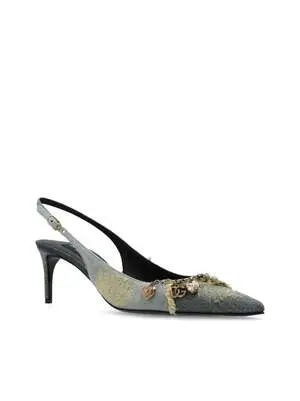 Dolce & Gabbana Patchwork Denim Pumps
