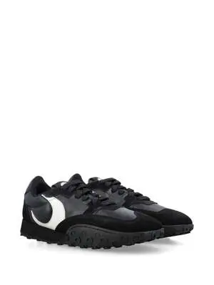MARINE SERRE Leather And Suede "ms Rise" Sneakers