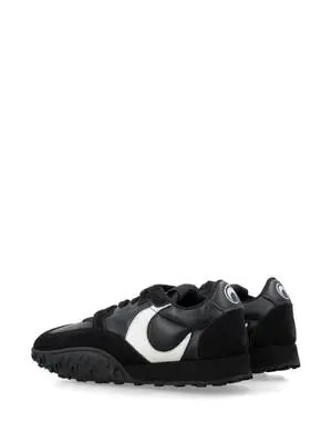 MARINE SERRE Leather And Suede "ms Rise" Sneakers