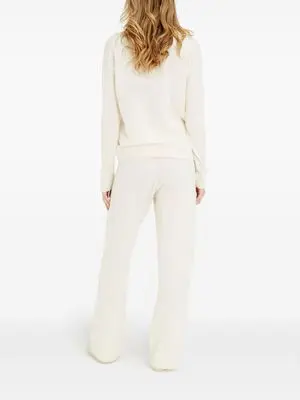 Chinti & Parker V-neck Jumper - White