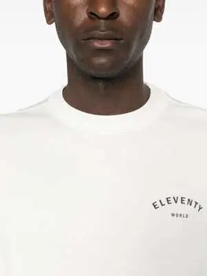 Eleventy Logo-print Sweatshirt