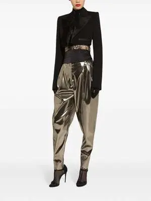 Dolce & Gabbana Foil Tapered Trousers
