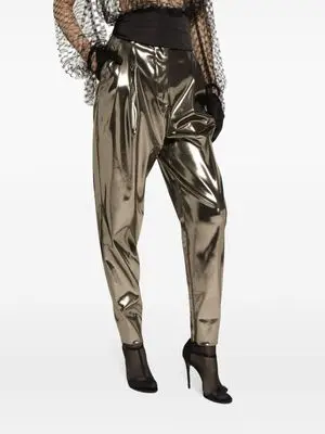 Dolce & Gabbana Foil Tapered Trousers