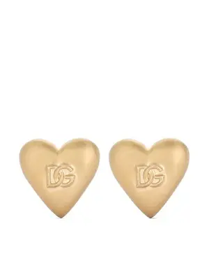 Dolce & Gabbana Heart Clip-on Earrings - Gold