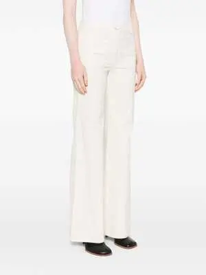 NILI LOTAN Florence Corduroy Trousers - Neutrals