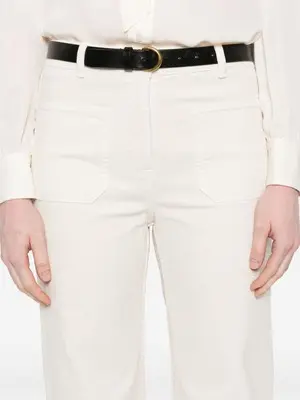 NILI LOTAN Florence Corduroy Trousers - Neutrals