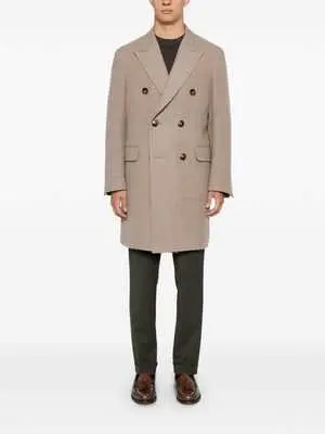 Canali Mid Length Coats For Men