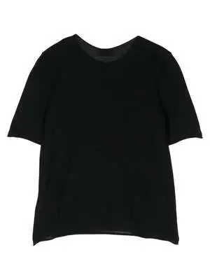 MRZ Fine-ribbed Top - Black