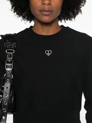 Moschino Logo-patch Sweatshirt