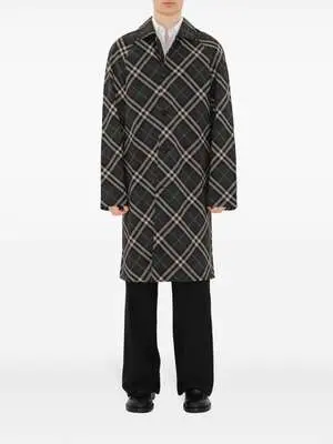 Burberry Mid-length Check Trench Coat