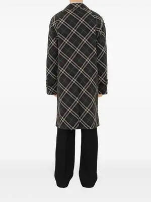 Burberry Mid-length Check Trench Coat
