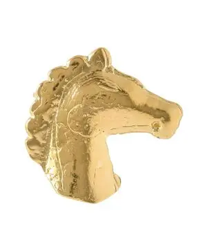 YSSO Equestrian Dream Brooch - Gold