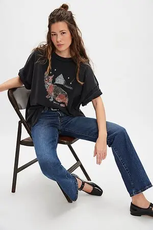 Free People We The Free Farm Friends Tee - Cat