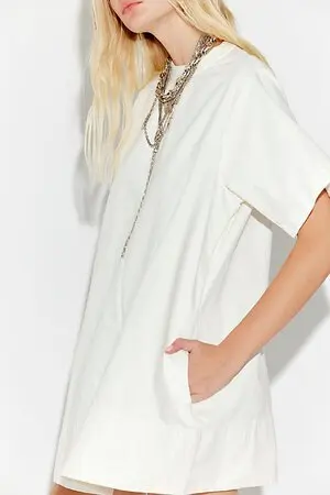 Free People Harlow Mini Dress - Ecru