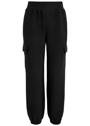 Varley The Cargo Pant Stretch-jersey Sweatpants - Black