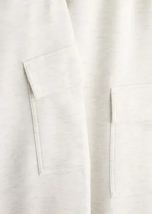 Varley The Cargo Pant Stretch-jersey Sweatpants - Ivory