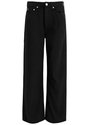 Women's Bleached Black Jeans