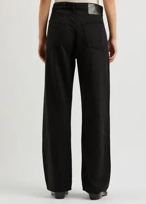 Rag & Bone Logan Wide-leg Jeans - Black