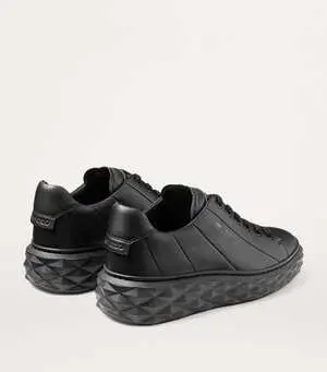 JIMMY CHOO Diamond Light Maxi Leather Sneakers