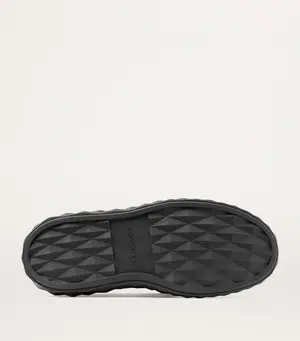 JIMMY CHOO Diamond Light Maxi Leather Sneakers