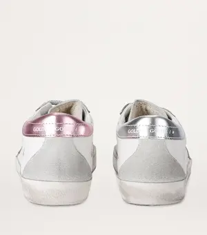 GOLDEN GOOSE Super-star Leather Sneakers - White