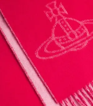 VIVIENNE WESTWOOD Wool Orb Scarf