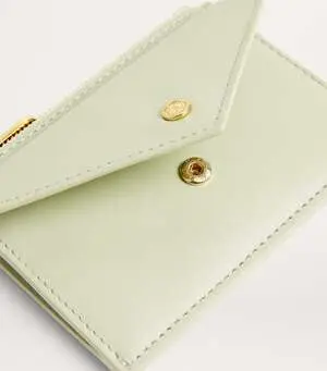 Harrods Leather Zip-up Card Holder