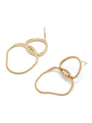 Fernando Jorge 18kt Yellow Diamond Fluid Earrings - Gold