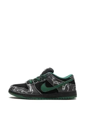 Nike Sb Dunk Low There Skateboards Sneakers - Green