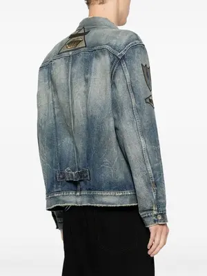 Sacai Patch-embellished Denim Jacket