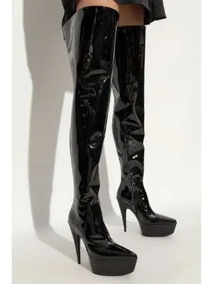 Balenciaga Patent-leather Boots