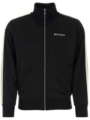 Palm Angels Logo-embroidered Sport Jacket - Black