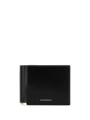 Givenchy 4g Leather Wallet - Black