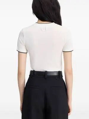 Jacquemus Le T-shirt Tricot Top - White