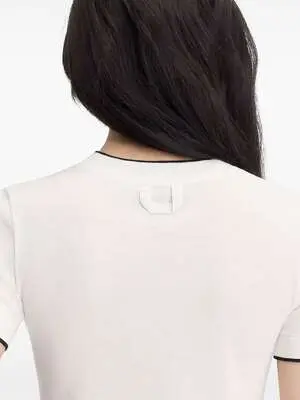 Jacquemus Le T-shirt Tricot Top - White