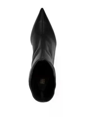 TOTEME 55mm Heeled Sock Boots - Black