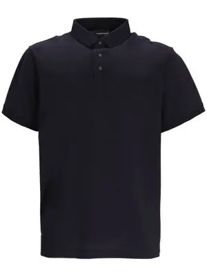 Emporio Armani Front-zipped Polo Shirt