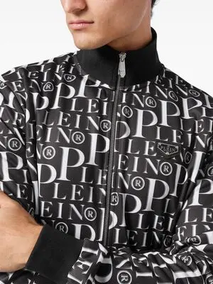 Philipp Plein Graphic Print Track Jacket