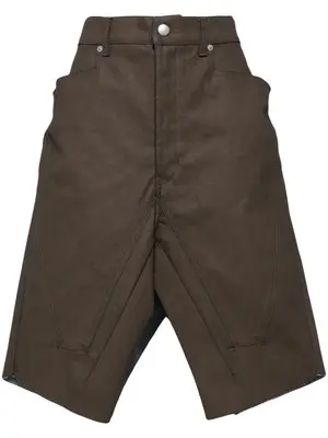 Rick Owens Slivered Knee-length Skirt - Brown