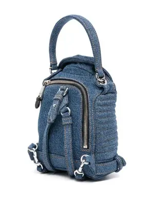 Moschino Denim Biker Backpack