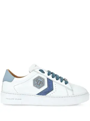 Philipp Plein Arrow Force Strass Hexagon Low-top Sneakers