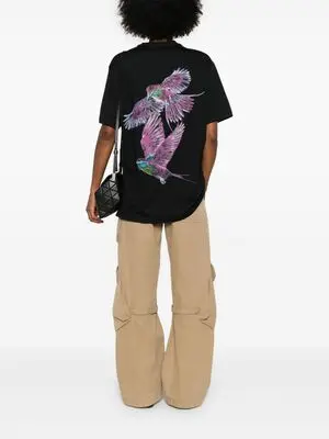 Y3 Bird-print T-shirt