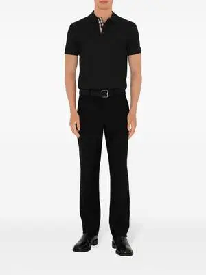 Burberry Equestrian Knight Polo Shirt - Black